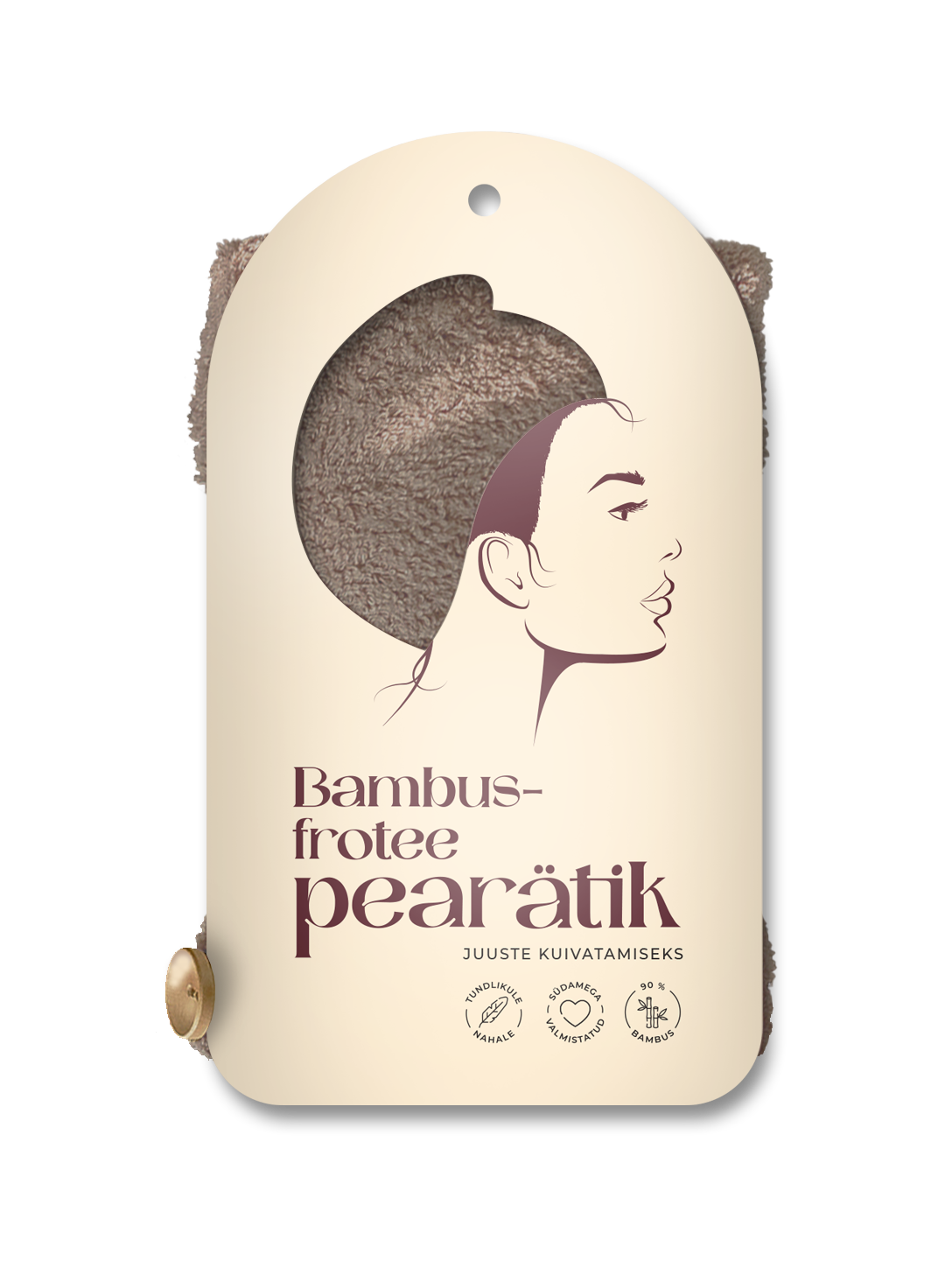 Bambusfrotee pearätik PRUUN – Ertak Disain